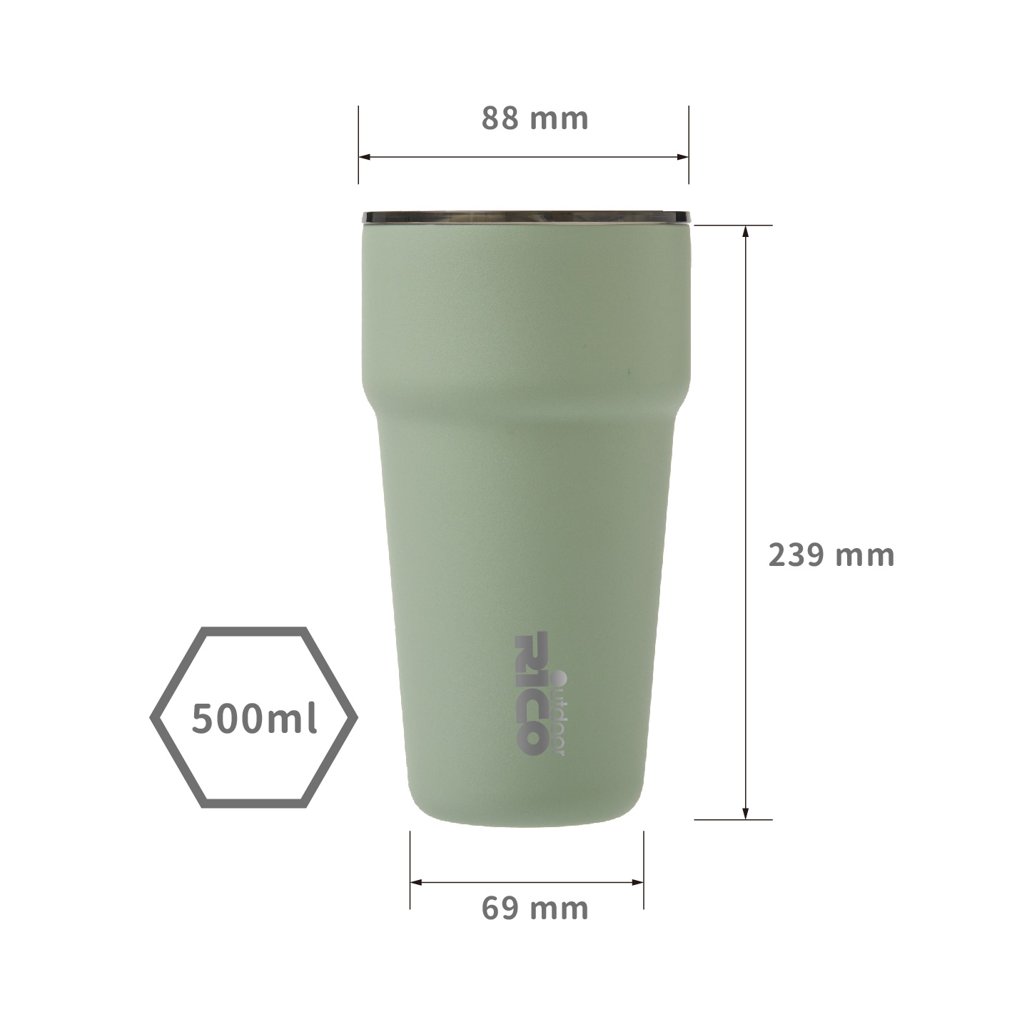 Stackable Stainless Steel Thermal Mug - Buy Vacuum Mug, barista ...